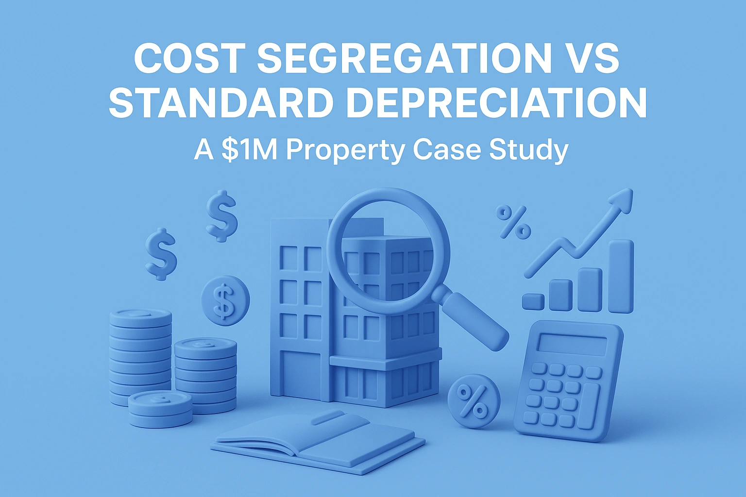Cost Segregation vs. Standard Depreciation: A $1M Property Case Study | R.E. Cost Seg